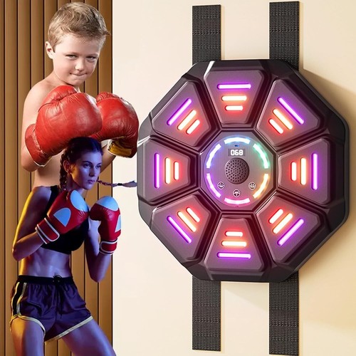 Music Boxing Machine Bluetooth Smart Target Training USB Exercise for ...
