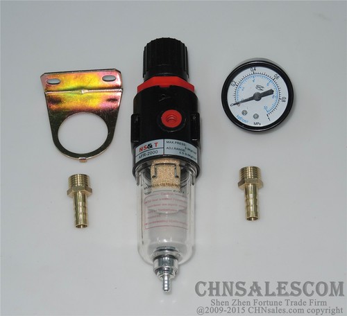 Air Filter Regulator AFR-2000 0.5~9.9kgf/cm 0.05-0.9MPa Copper filter ...