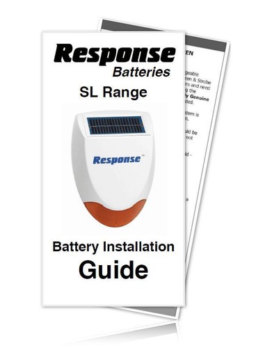 Response Alarms Genuine HW10 WP1 6v 1.2Ah Battery SL1 SL2 SL3 SL5 SL6 ...