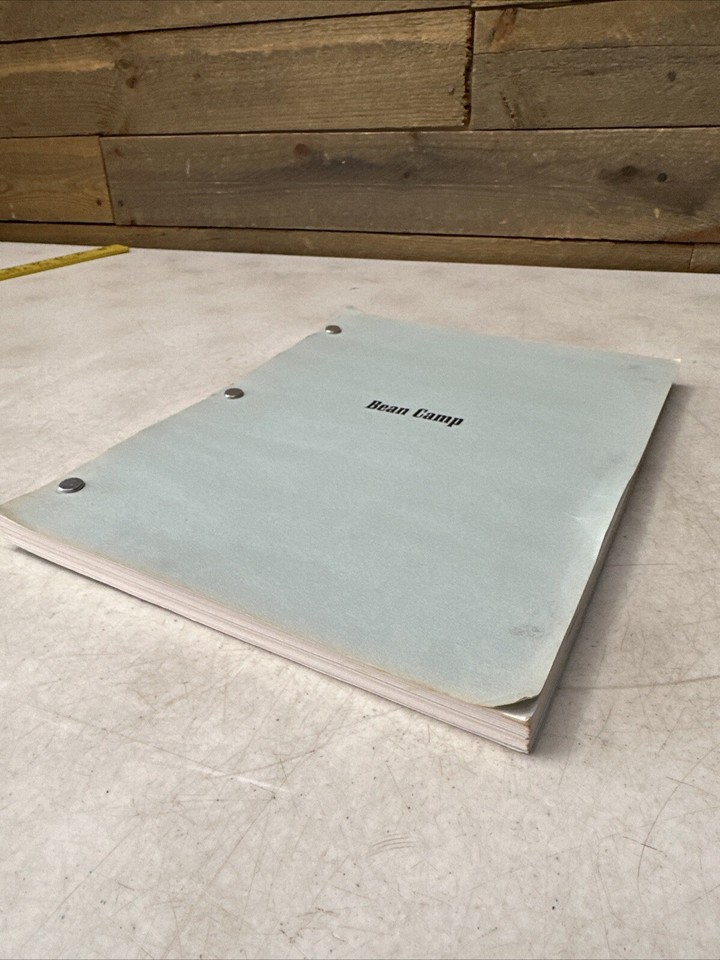 Lee Maynard Author Crum Novel Screenplay Bean Camp 1996 Authentic RARE ...