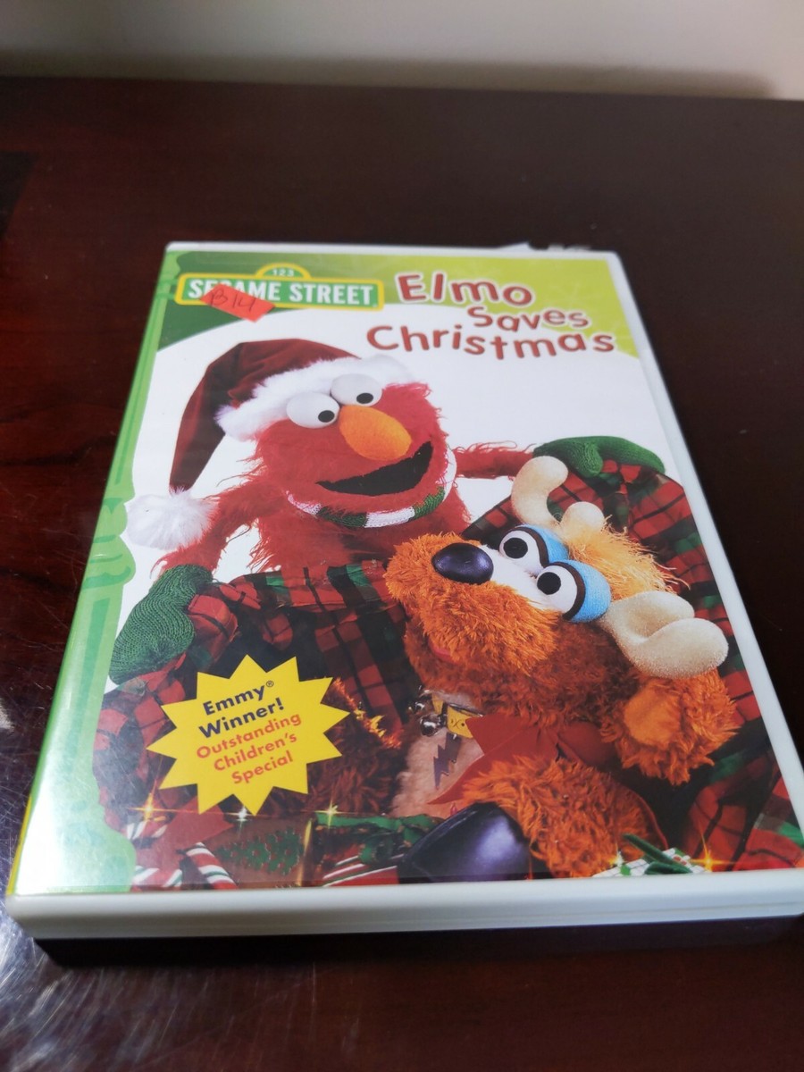 Sesame Street Elmo Saves Christmas Dvd