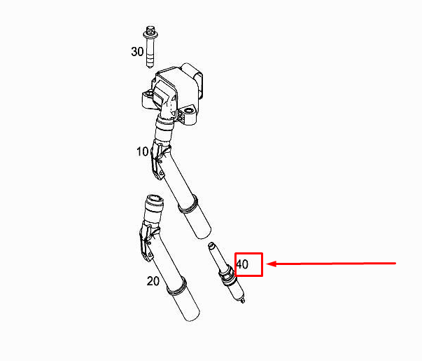 MERCEDES-BENZ A W177 Spark Plug A0041598203 NEW GENUINE | eBay