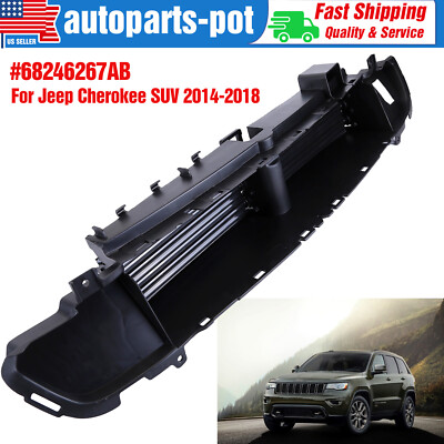 Front Active Grille Shutter Assembly With Motor For Jeep Cherokee SUV ...