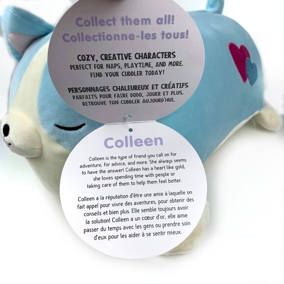 Squishmallows Colleen The Dog 12" Sleep A Mallow Valentines 2021 Canada ...