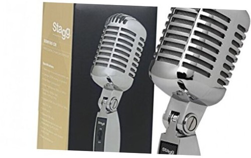 SDM100 CR Dynamic Microphone, Silver | eBay