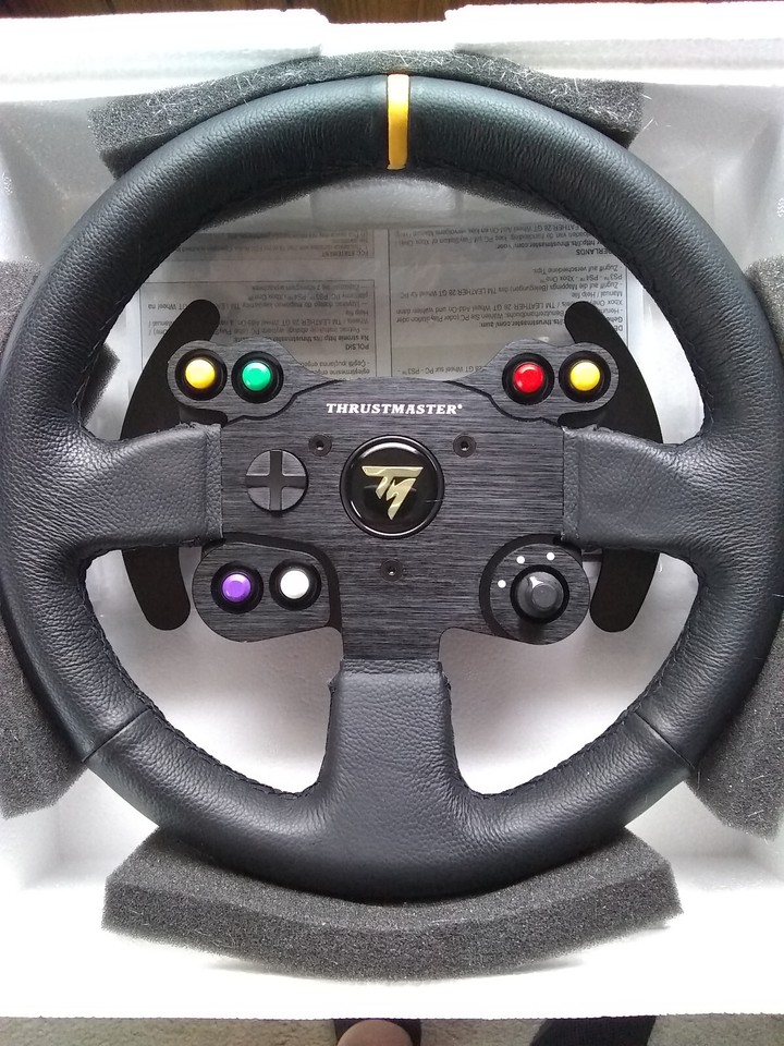 Thrustmaster - Steering Wheel TM Leather 28GT Add-On | eBay