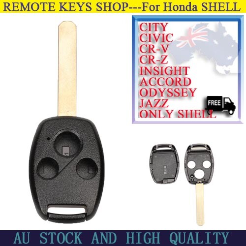 for HONDA Accord CRV Civic City Jazz Odyssey S2000 Remote Key Shell 3 ...