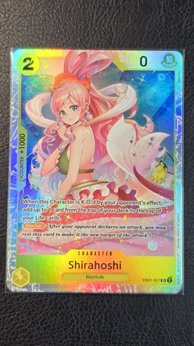 Shirahoshi SR EB01-057 M PF OPTCG Memorial Collection Series | eBay