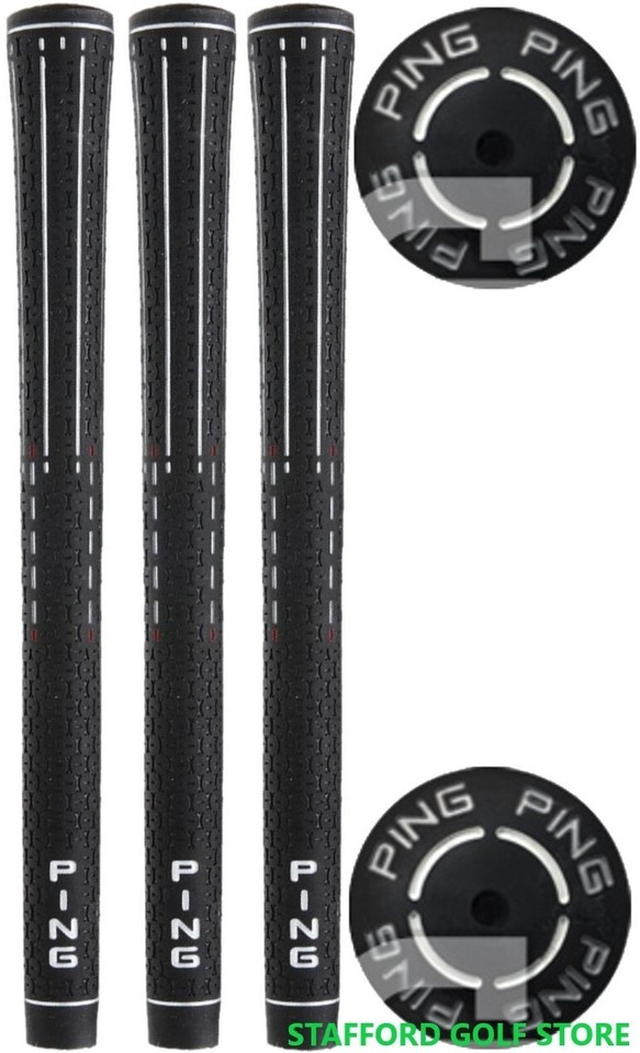 Ping 360 ID-8 Golf Grips Standard Size Core 60 Round Black/White ...