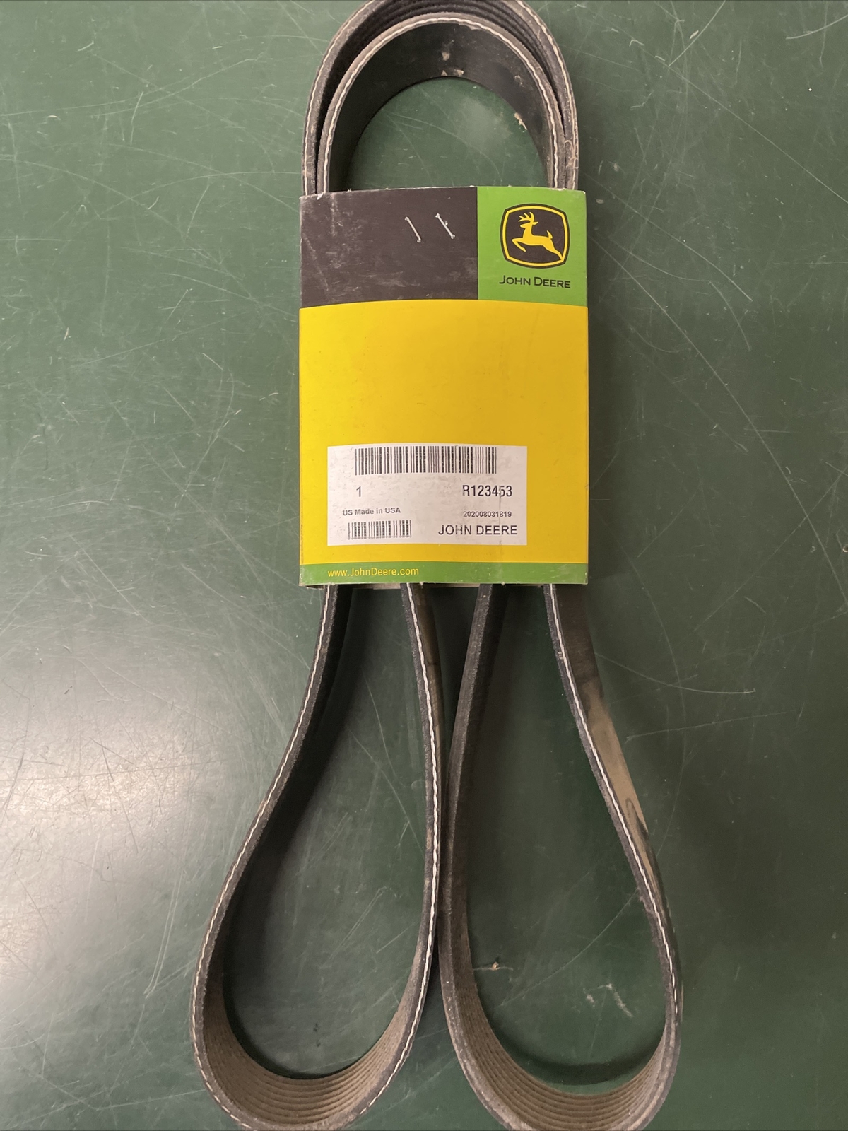 Genuine John Deere OEM V-belt #r123453 for sale online | eBay