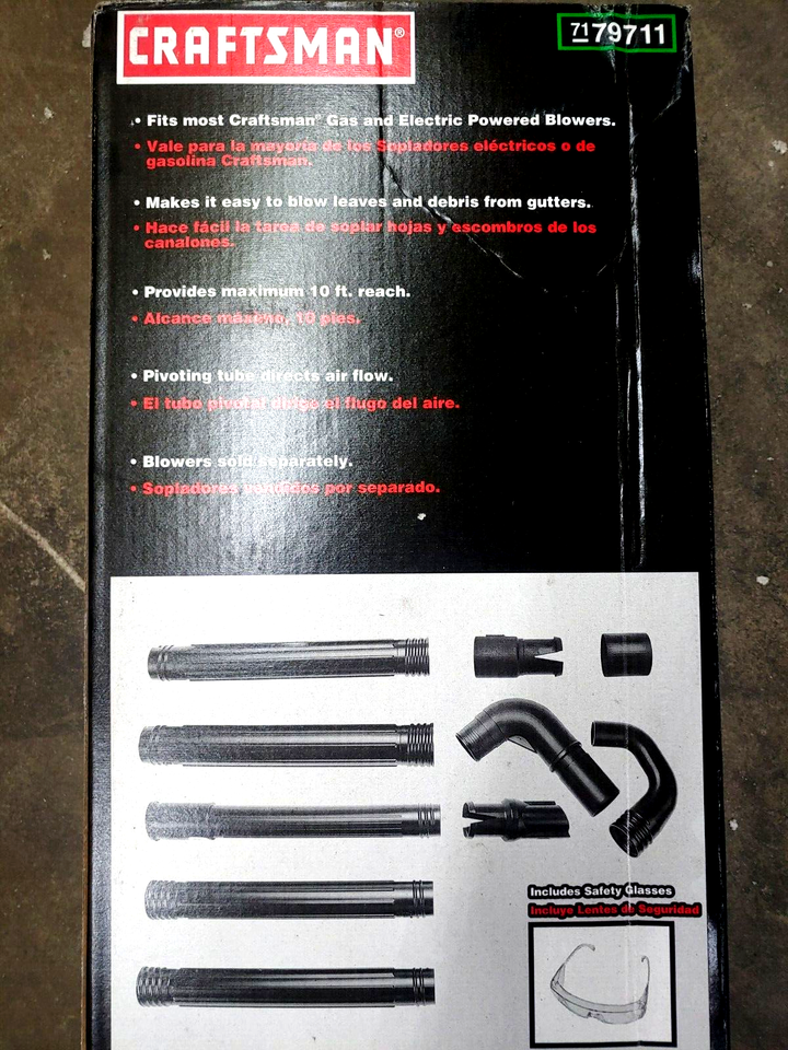 Craftsman Gutter Clean Out Kit Blower Attachment 71 79970 HUSQVARNA ...