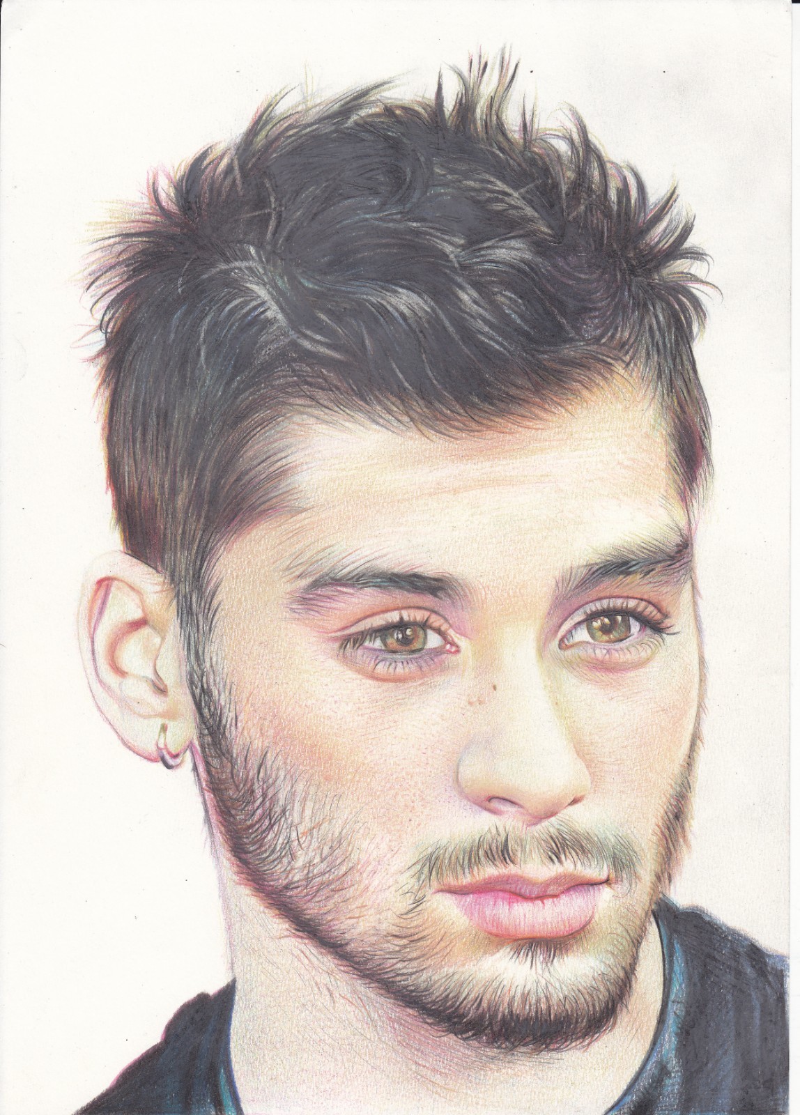 How To Draw One Direction Zayn Malik