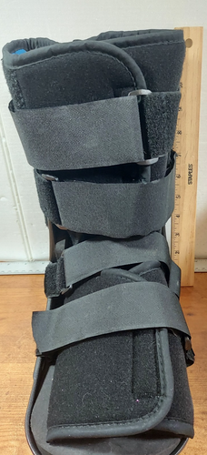 BREG Short Mid-Calf Black Surgery Ankle Sprain Walking Boot Size L | eBay