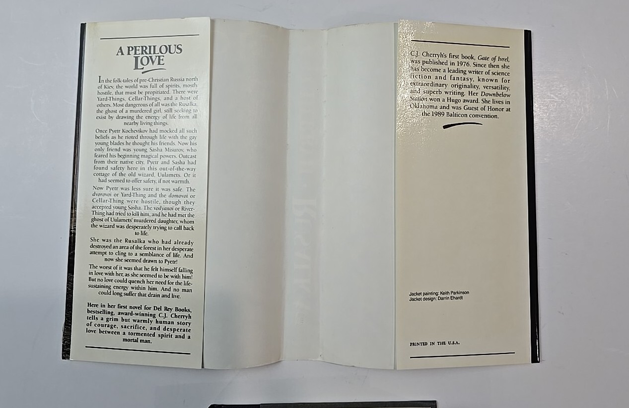 Rusalka by C. J. Cherryh 1989 Hardcover Fantasy Sci Fi Novel Ballantine Books | eBay