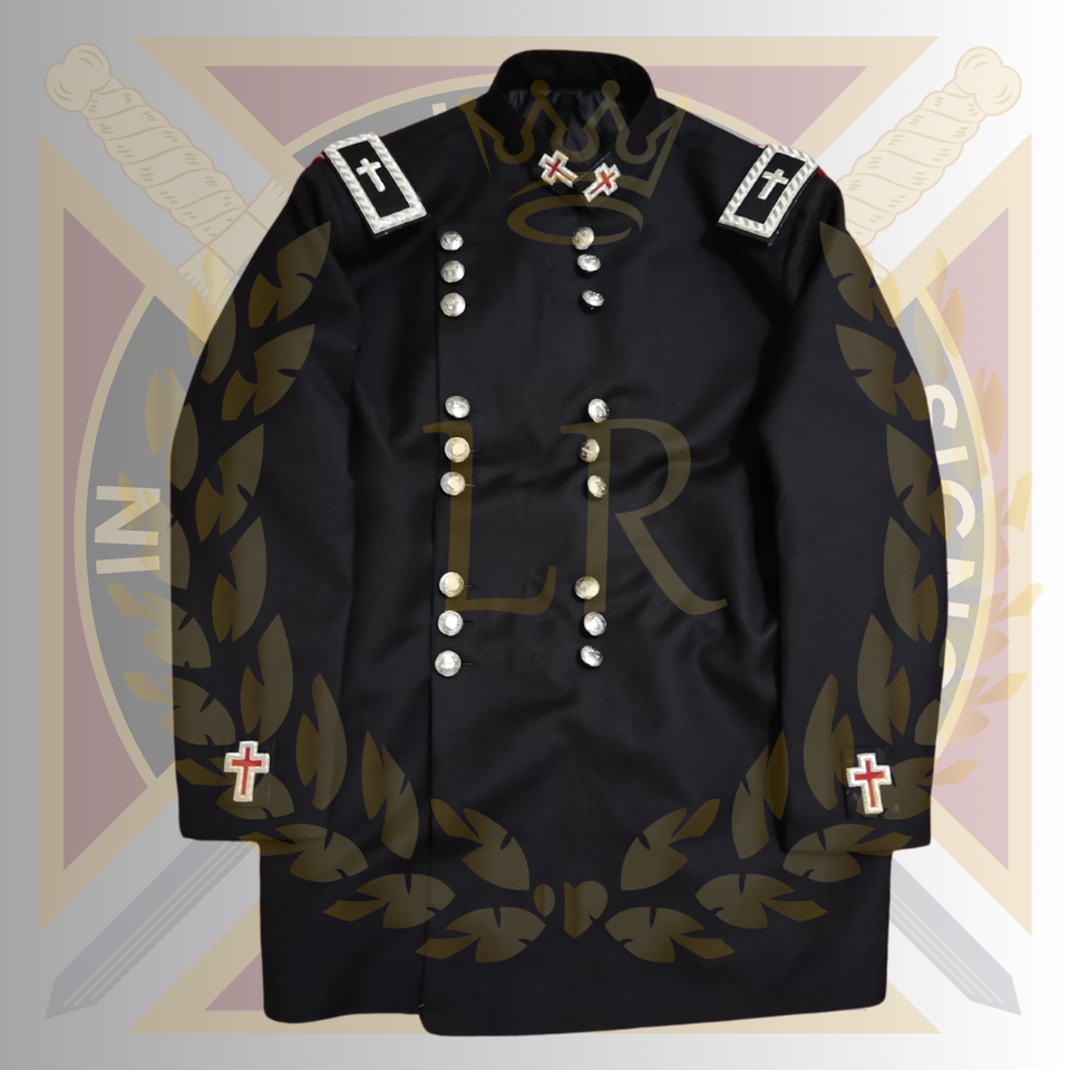 Masonic Commandery Frock Coat Knight Templar Custom Sizes Regalia Tall ...