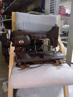 National Rotary Cast Iron Samsonite Sewing Machine | eBay