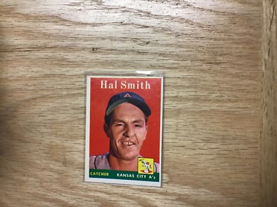 1958 Topps Baseball Hal Smith Kansas City Athletics Card #257 | eBay