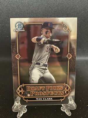 2023 Bowman Draft Max Clark Draft Picks & Prospects SP Insert Tigers 💎🔥 ...