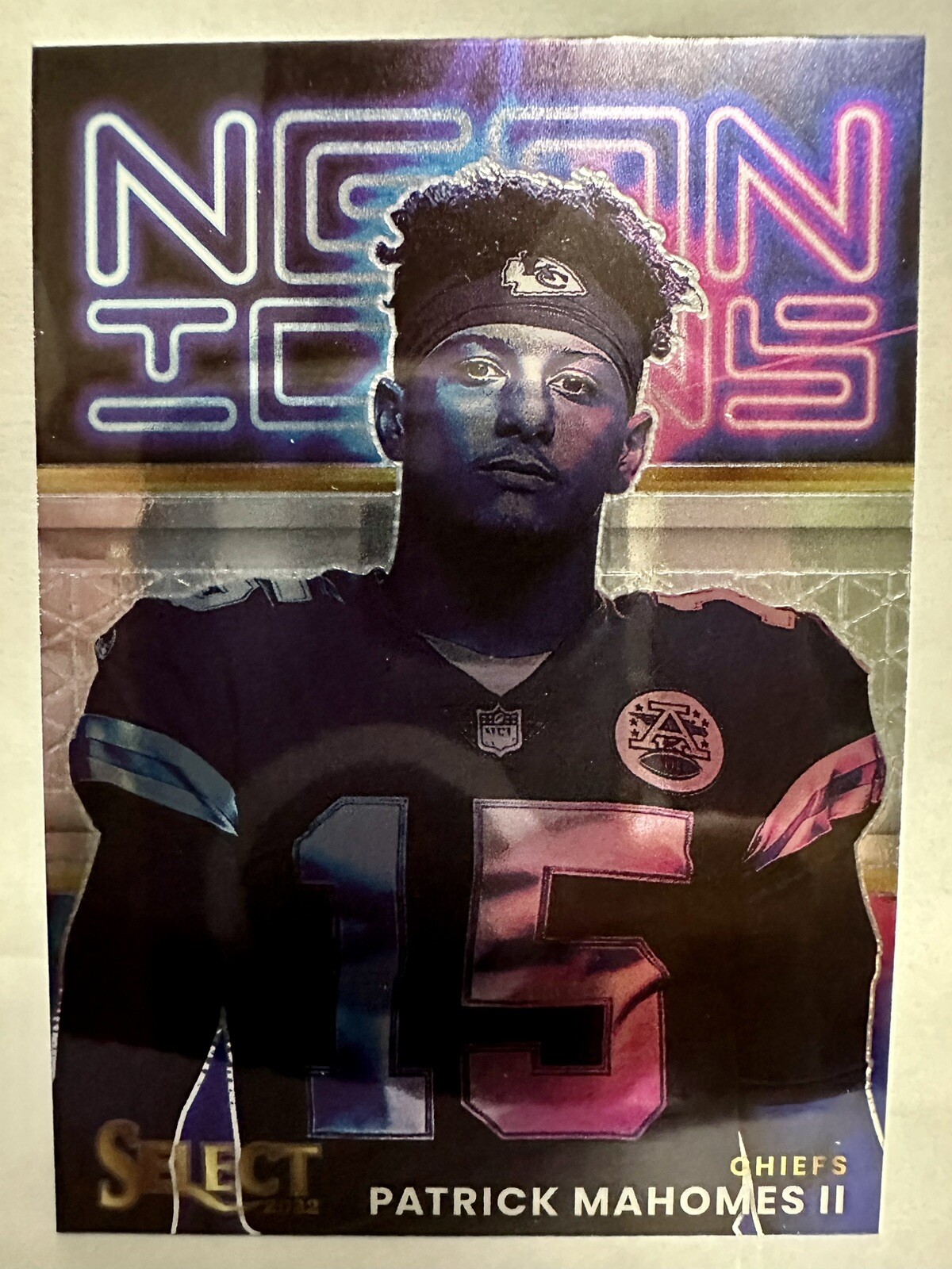 2022 Panini Select - Neon Icons #NI-3 Patrick Mahomes II for sale ...