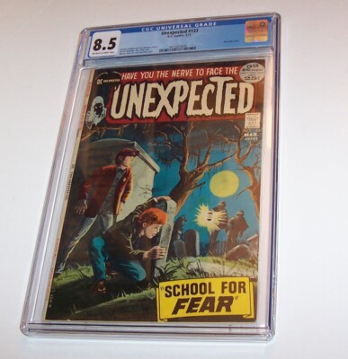 Unexpected #133 - DC 1972 Bronze Age Horror Issue - CGC VF+ 8.5 | eBay