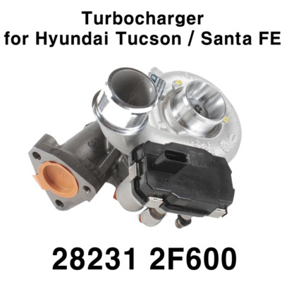 New OEM 282312F600 Turbo Charger for Hyundai Tucson ix35 Santa Fe 2015 ...