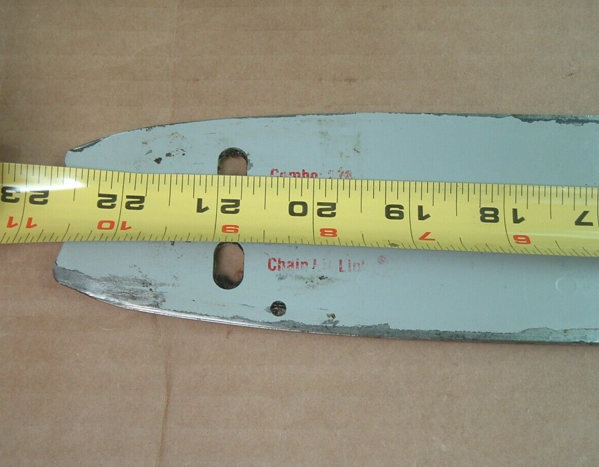 Used 20" Bar from John Deere 60V Chainsaw - Oregon 200PXDD176 3/8" .050 ...