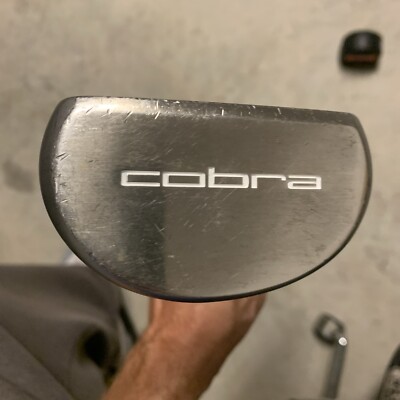 Cobra Mid Mallet Milled Putter Original Gray Cobra Grip Clean. Right ...
