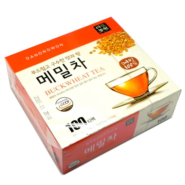 Korean Danongwon Tartary Buckwheat Tea 200tea Bag (100t X 2 Box) for ...