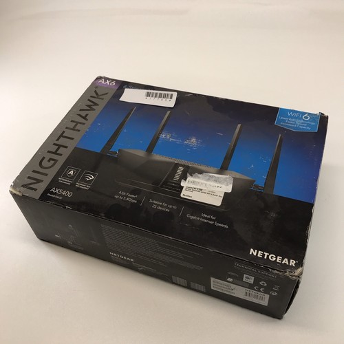 NETGEAR Nighthawk 6-Stream Dual-Band WiFi 6 Router (RAX54S), AX5400 ...