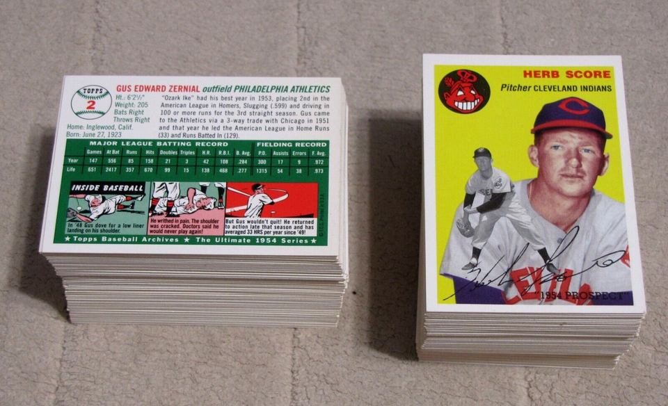 1994 Topps Archives '54 Baseball (Pick Choose Complete) | eBay