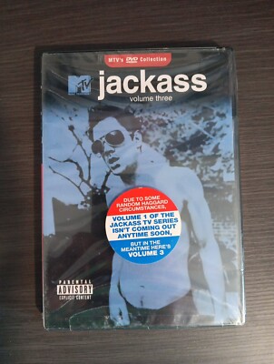Brand New Factory Sealed MTV Jackass Volume Three Dvd 2002 | eBay