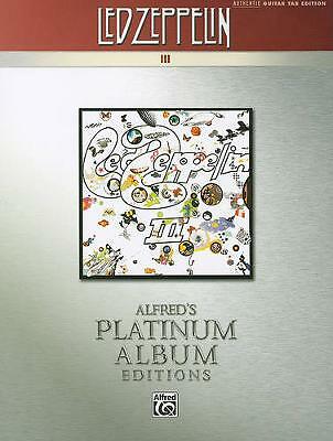 LED Zeppelin: III Platinum Edition by Led Zeppelin (Book, 1991) for ...