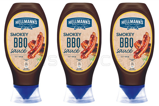 3 HELLMANNS SMOKEY BBQ Sauce Bottles 430ml 14oz | eBay