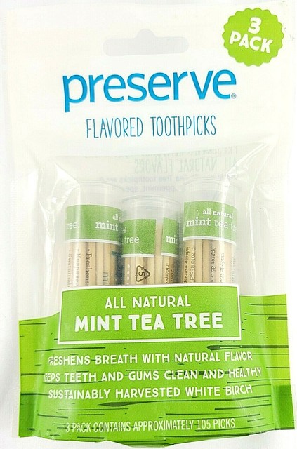 Tea tree oil toothpicks - swhety
