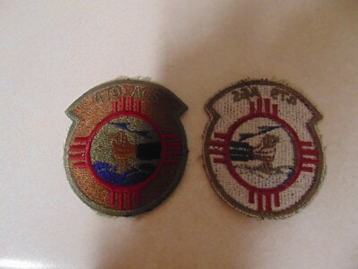 MILITARY PATCH SEW ON OLDER POCKET US AIR FORCE 479 AGS | eBay