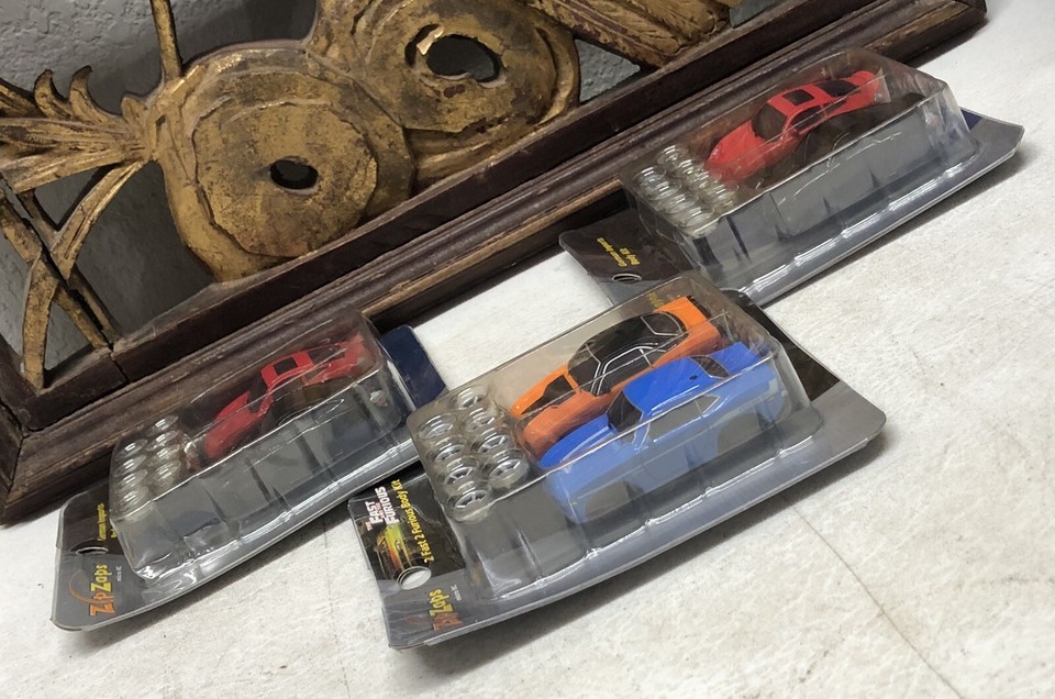 Lot of 3 ZIP ZAPS Micro RC Packs 2 Fast 2 Furious ( X1) + 2X Porsch 911 ...