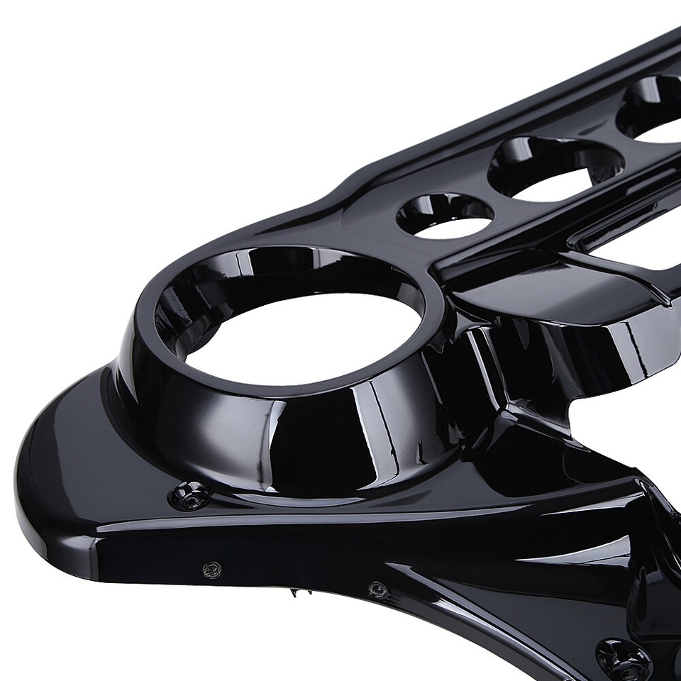 Vivid Black Batwing Inner Fairing For Harley Davidson Electra Street ...