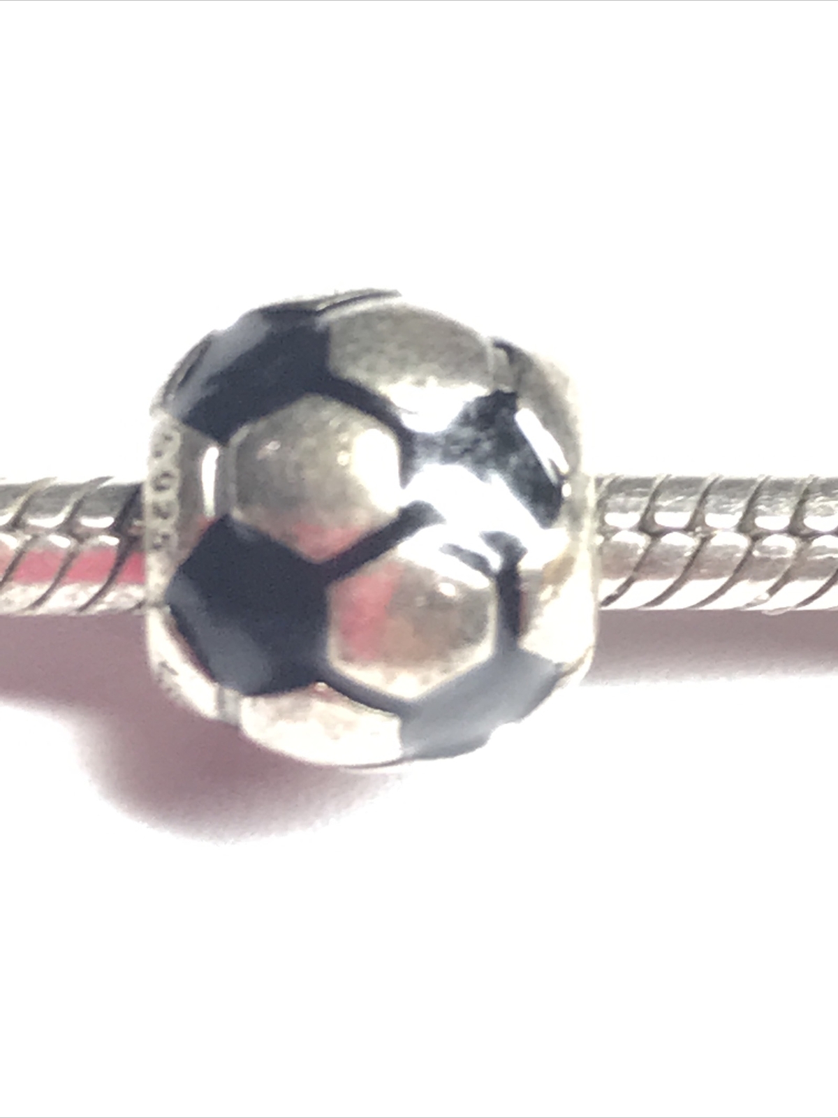 Authentic PANDORA Soccer Ball Charm 790406 (Retired) | eBay