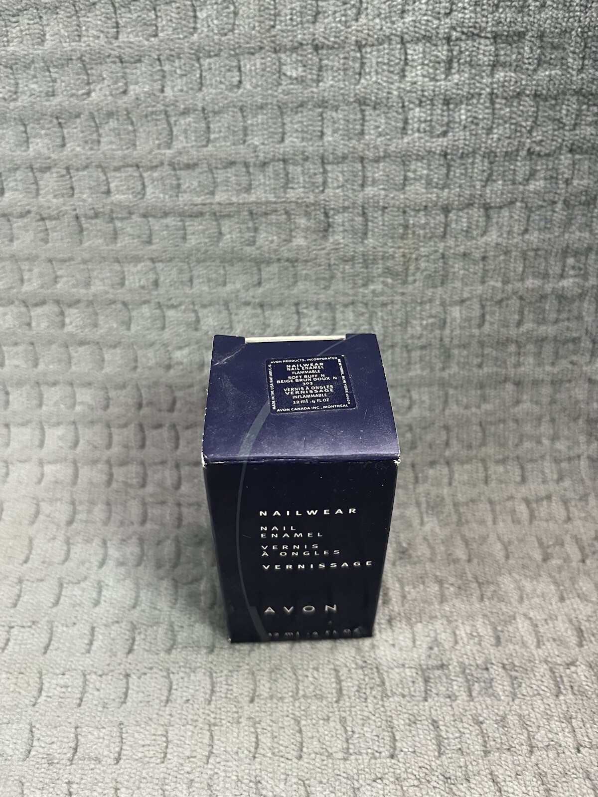 New Avon Nailwear Nail Enamel #303 Soft Buff Beige Burn Doux .4 oz In ...