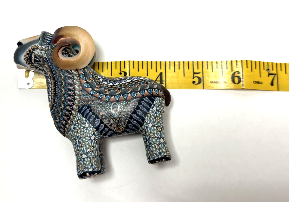 Jon Stuart Anderson Polymer Clay Ram Signed 2006 | eBay