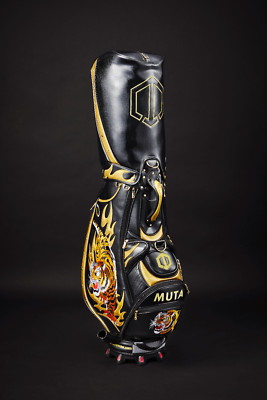 MURA Men's GOLF CART BAG / Ultra-luxury club cart bag with embroidered ...