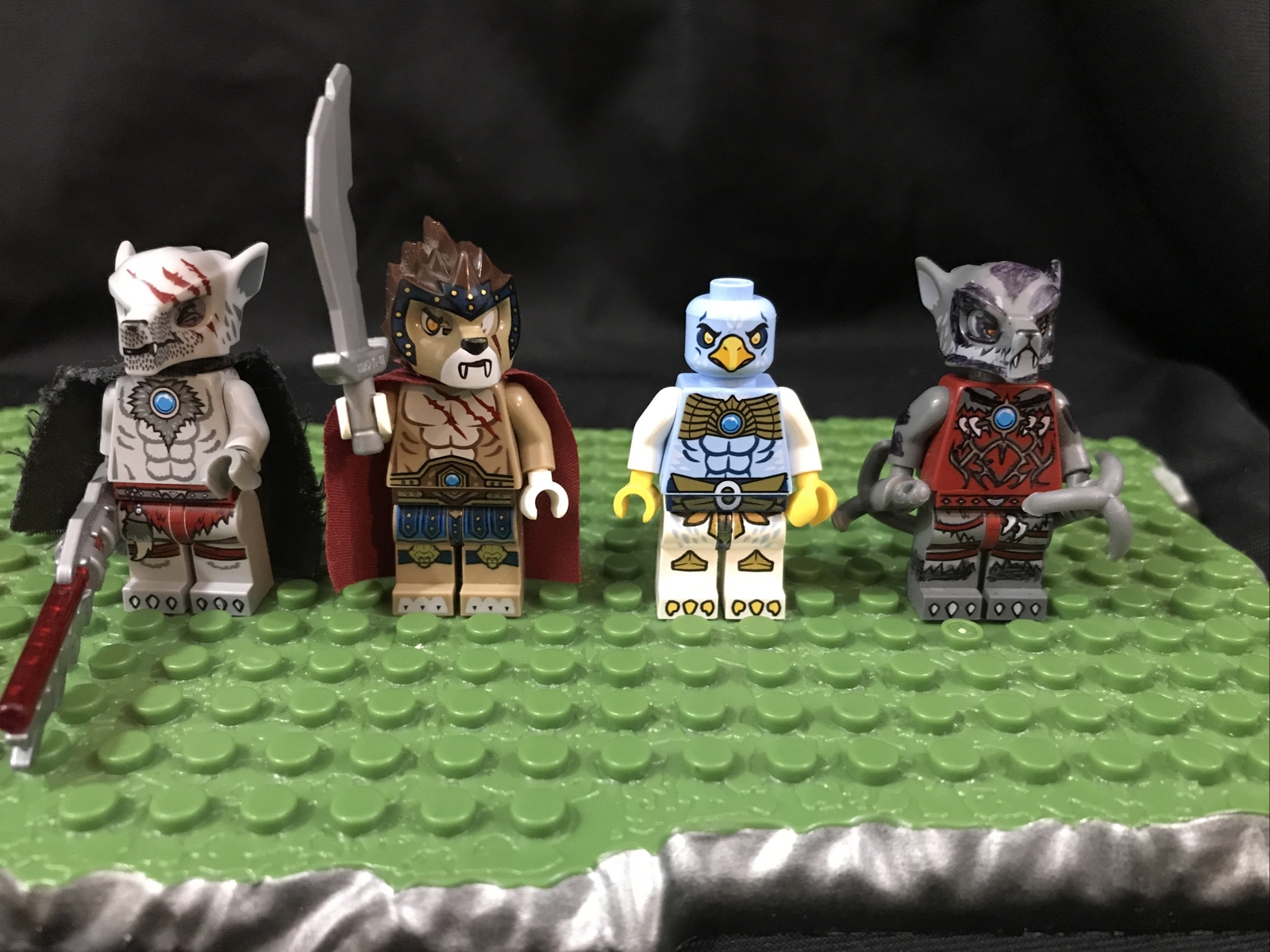 Lego Chima Ninjago Eagle ERIS Cat Lion Wakz Winzar Minifigure Minifig ...