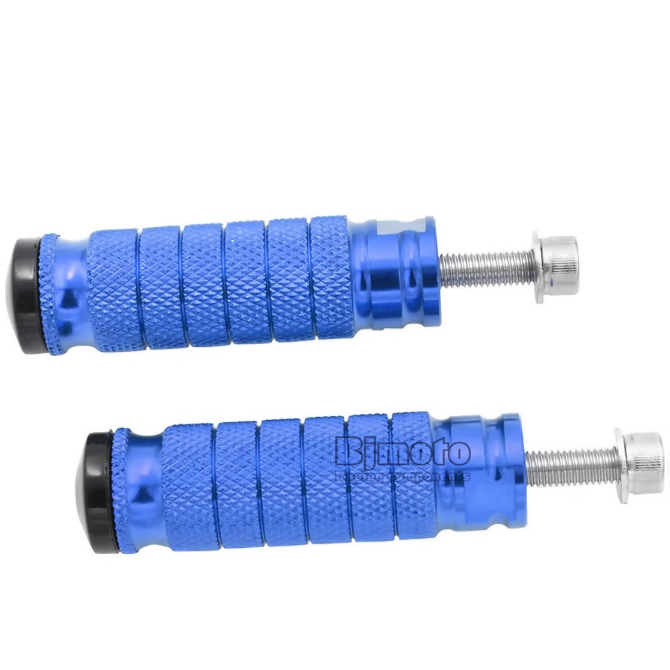 CNC Universal Motorcycle Rearset Foot Pegs Pedals Steps Footrest Foot ...