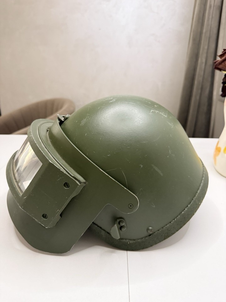 Authentic Russian K6-3 6B6-3 Titanium Helmet Altyn Size 2 | eBay