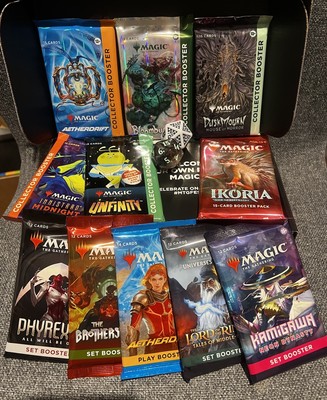 MTG 11 Packs GIFT Bundle - Collectors, Set Boosters, Rare Cards | eBay