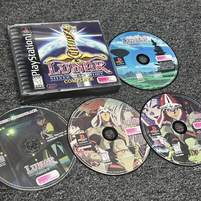 Lunar: Silver Star Story Complete (PS1 PlayStation 1)Tested Works ...
