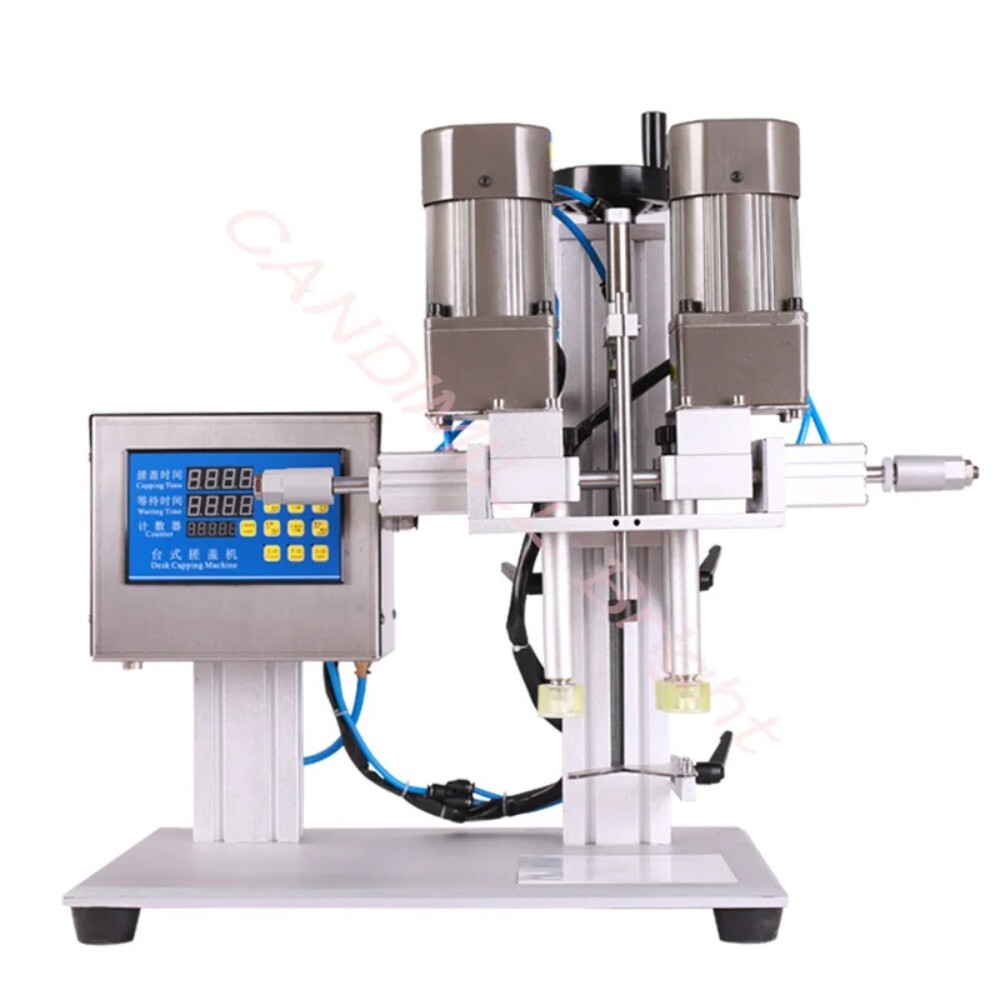 Desktop Capping Machine Semi-automatic Washing Powder Cap Capping ...