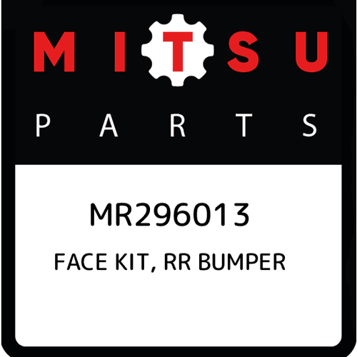 MR296013 Mitsubishi Face kit, rr bumper MR296013, New Genuine OEM Part ...