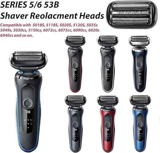 Series 5 Series 6 53B Head Compatible with Braun Series 5/6 Shavers - USA SELLER | eBay