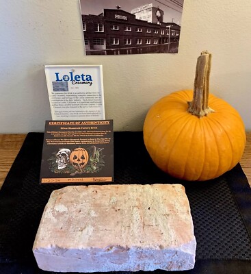 Halloween III Season of the Witch Prop Silver Shamrock Factory Brick ...